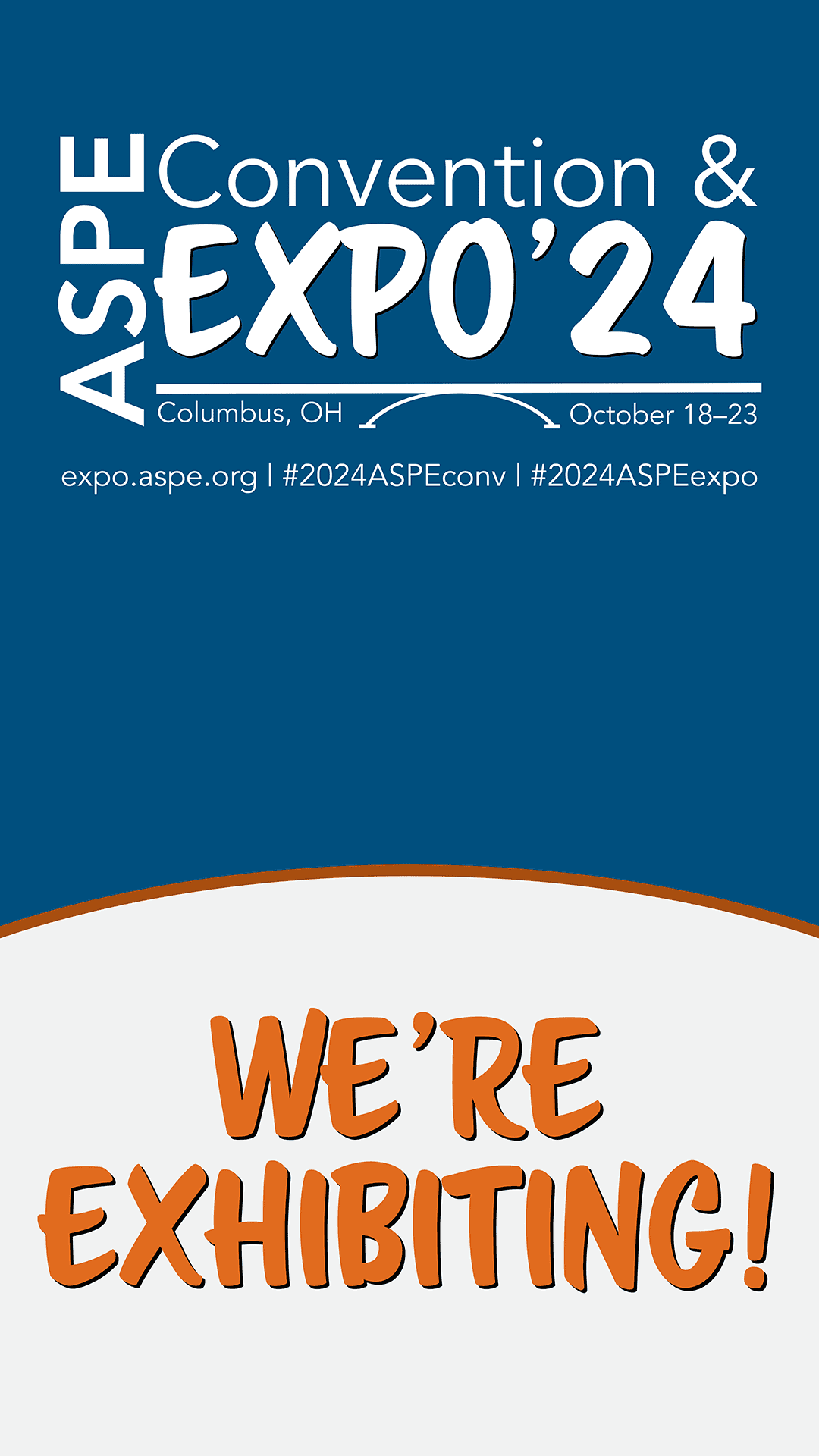Show Logos & Banners - 2026 ASPE Convention & Expo